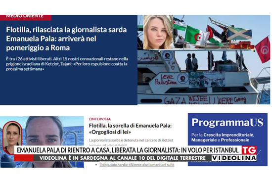 EMANUELA PALA DI RIENTRO A CASA, LIBERATA LA GIORNALISTA: IN VOLO PER ...