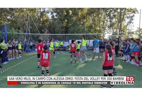 SAN VERO MILIS, IN CAMPO CON ALESSIA ORRO: FESTA DEL VOLLEY PER 300 ...