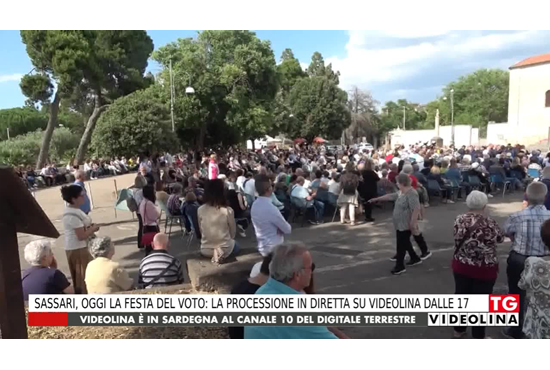 SASSARI, OGGI LA FESTA DEL VOTO: LA PROCESSIONE IN DIRETTA SU VIDEOLINA ...