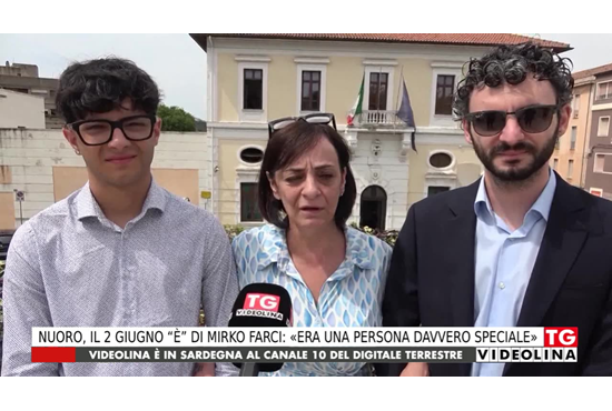 NUORO, IL 2 GIUGNO “È” DI MIRKO FARCI: «ERA UNA PERSONA DAVVERO ...