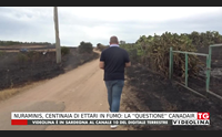 NURAMINIS, CENTINAIA DI ETTARI IN FUMO: LA ''QUESTIONE'' CANADAIR ...